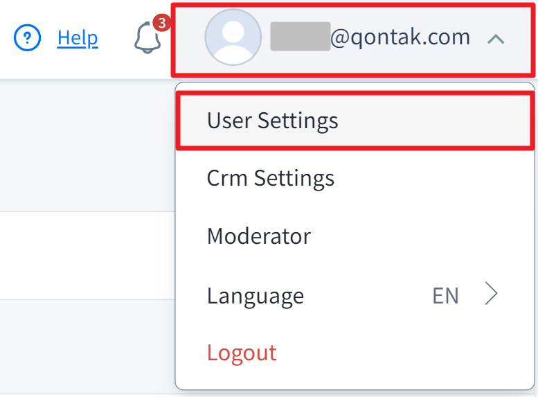 Bagaimana Cara mengubah Info Pribadi pada Qontak CRM – Mekari Qontak