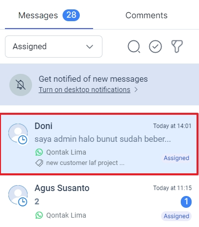 Bagaimana Cara Menggunakan Fitur Reply Spesific Bubble Message – Mekari ...